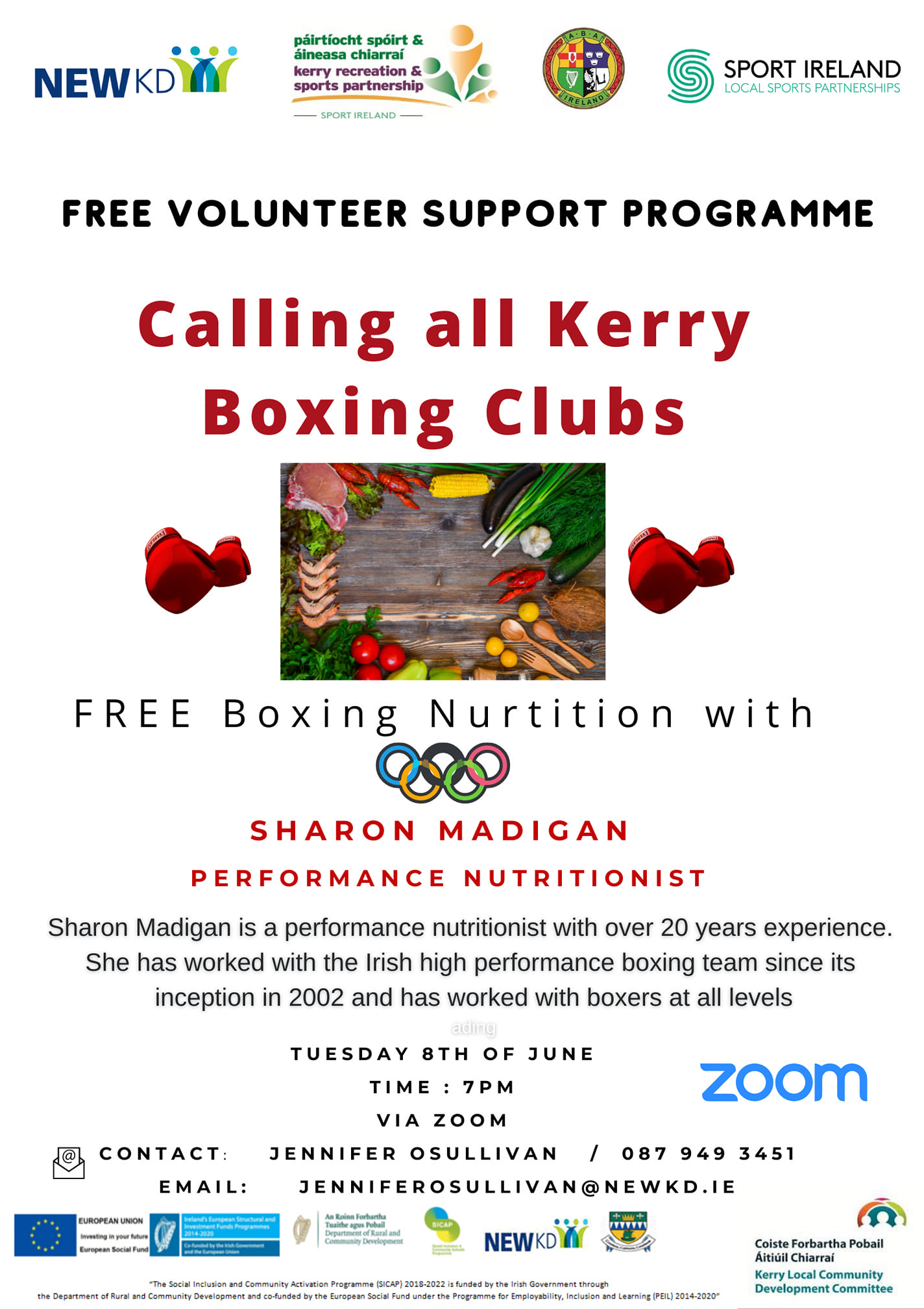 Free Workshops for Kerry Boxing Clubs – NEWKD