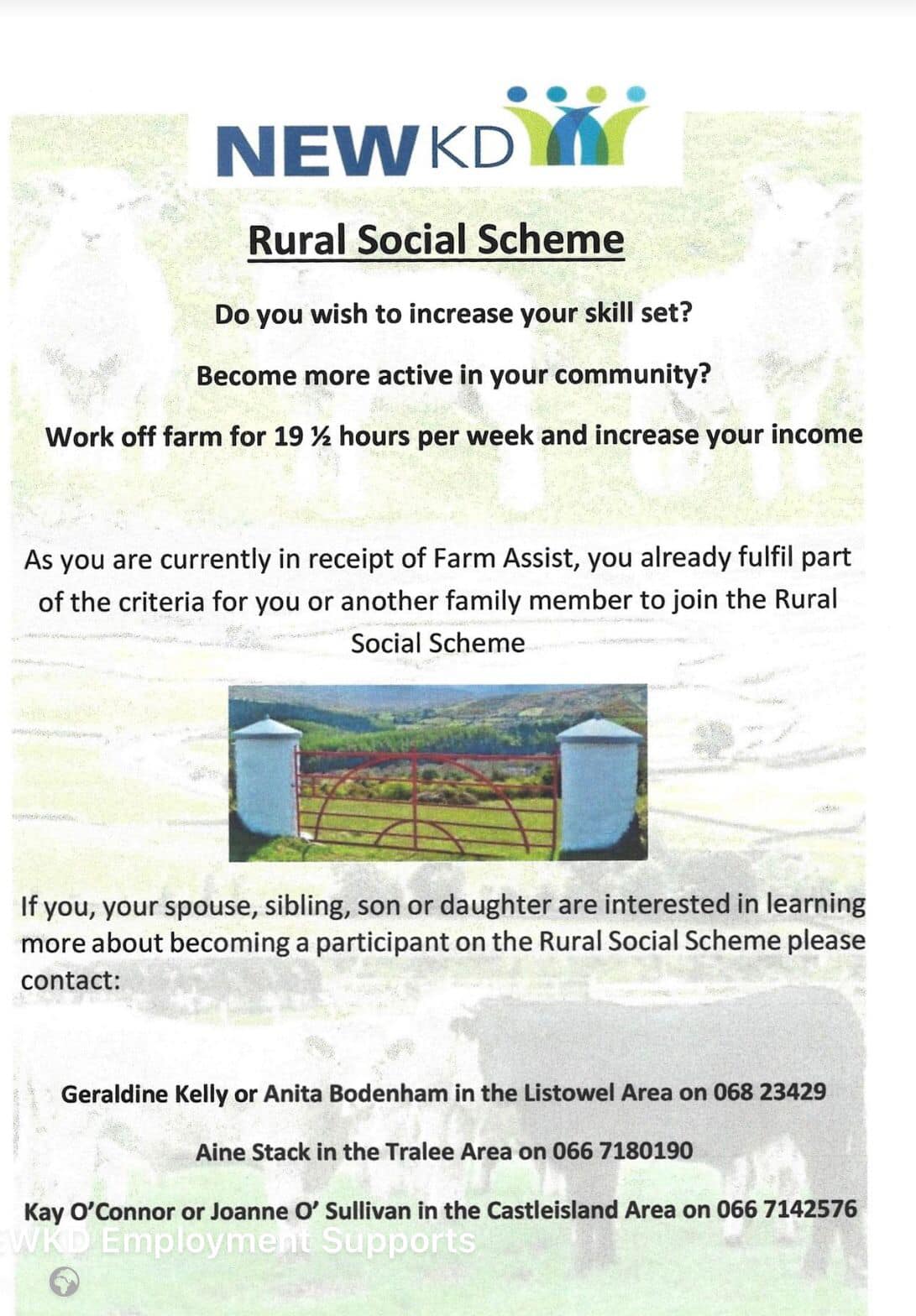 Join our Rural Social Scheme – NEWKD