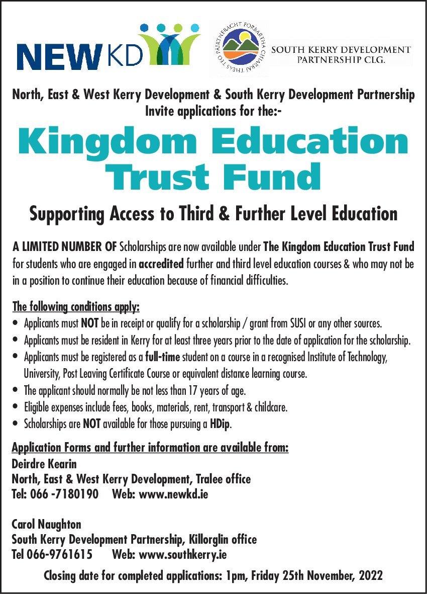 Kingdom Education Trust Fund 2022