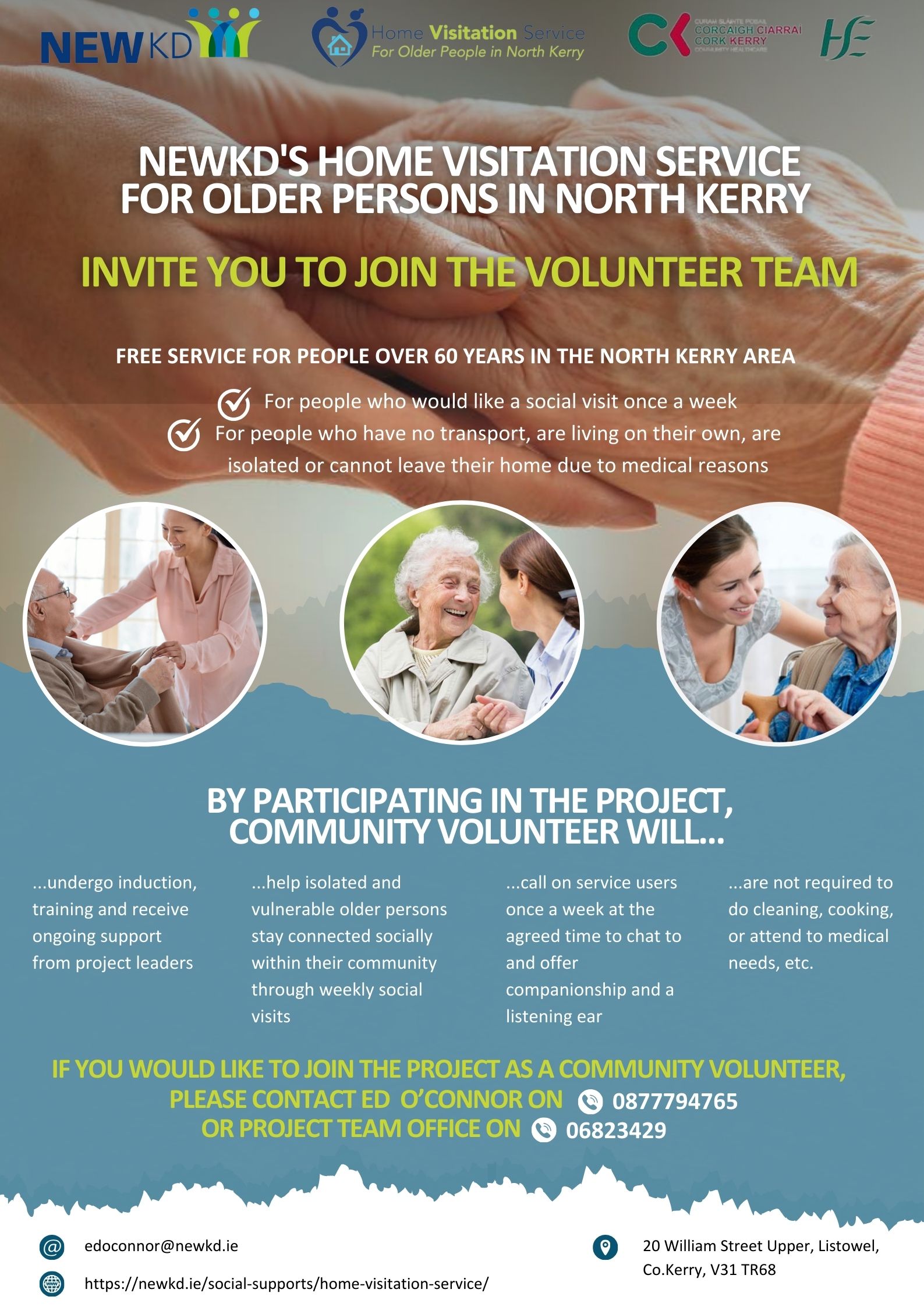 Home Visitation Service for Older People In North Kerry – NEWKD