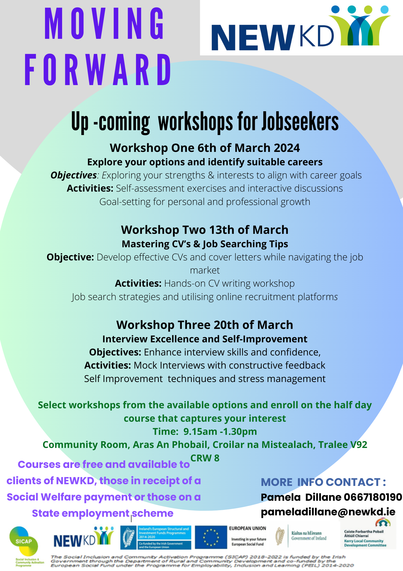 Moving Forward Workshops – NEWKD Main Site