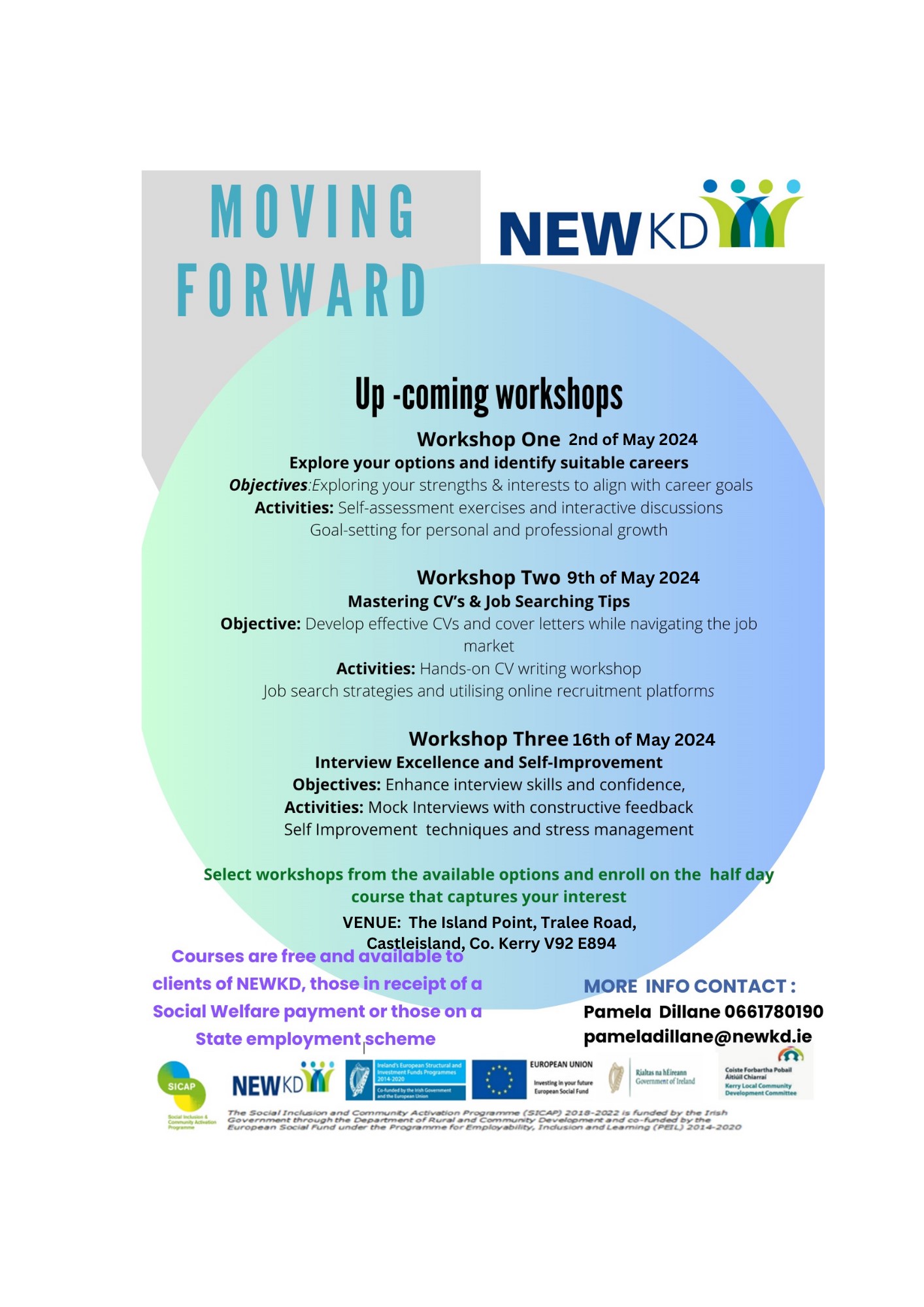 Moving Forward – Castleisland Workshops